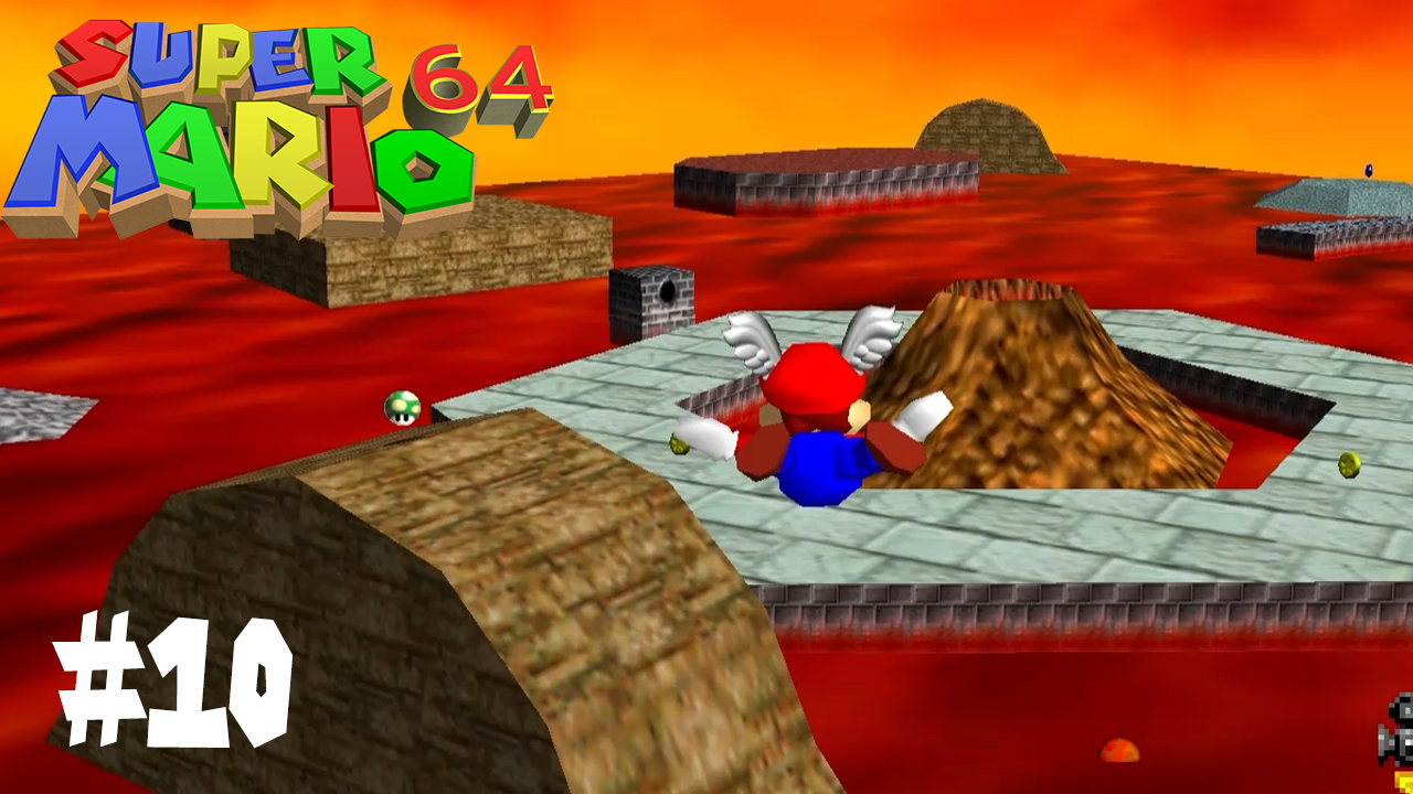 MUNDO DE LAVA EM SUPER MARIO 64 | DETONADO 100% #10 - Portal de Games ...