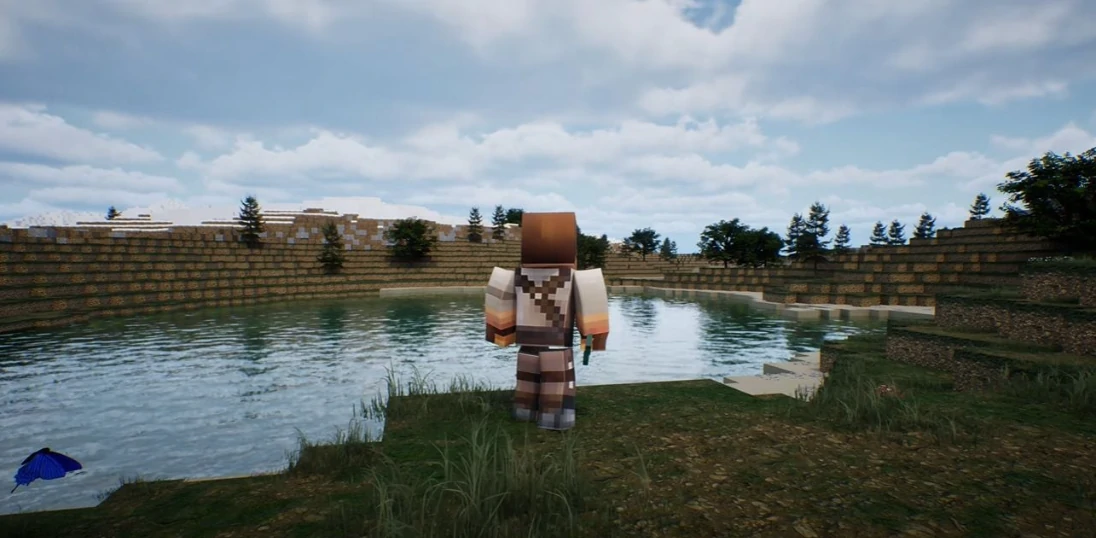Minecraft na Unreal Engine 5: Uma versão ultra-realista do jogo ...